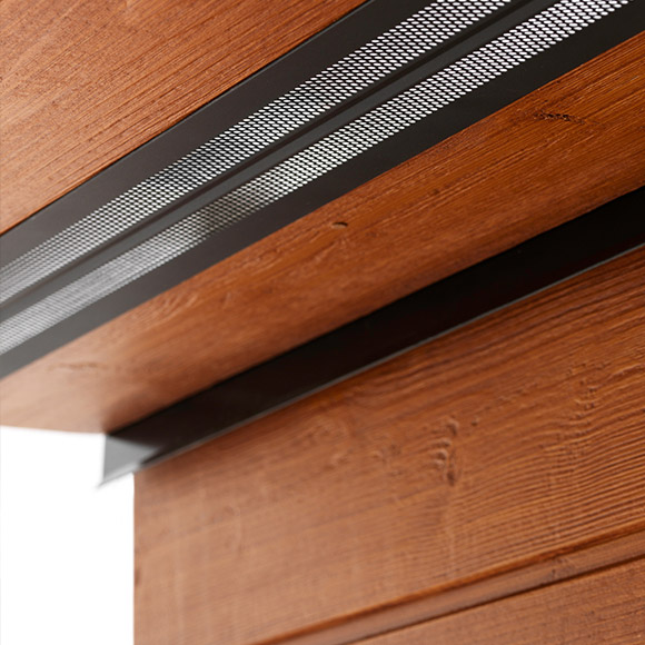Soffite de bois ou imitation bois | DESIGN EXTÉRIEUR