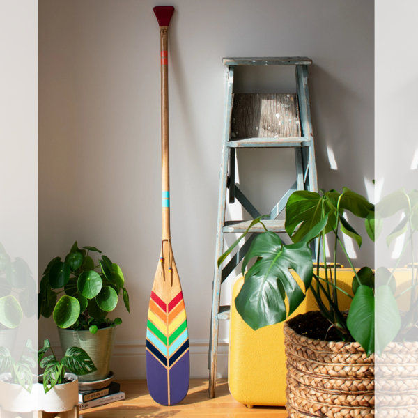 Décoration murale en bois - Pagaie murale L'Espoir par Onquata