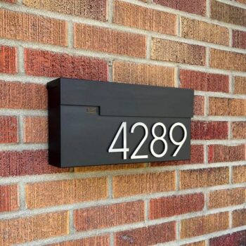 Idées où positionner votre numéro civique | DESIGN EXTÉRIEUR